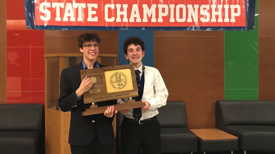 Free State High School debaters win at state, will head to nationals in ...